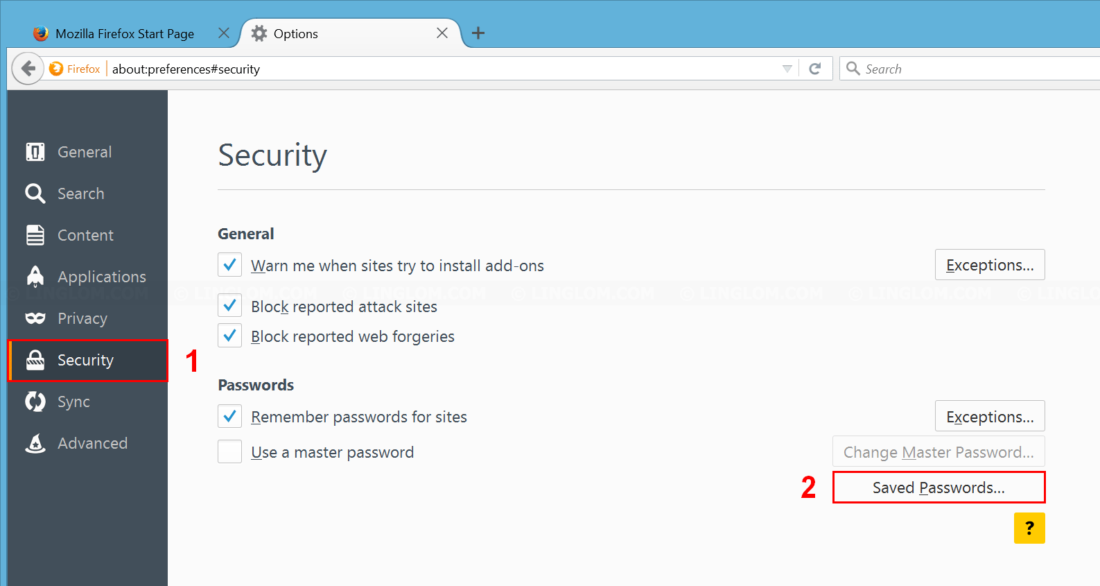 View saved password on web browsers - Linglom.com View saved password on web browsers - Linglom.com