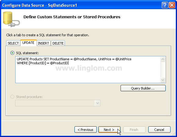 Accessing Sql Server On Aspnet Using Sqldatasource Part 1 Update