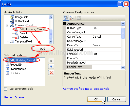 Accessing Sql Server On Aspnet Using Sqldatasource Part 1 Update