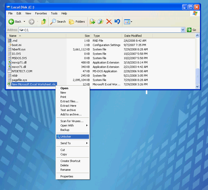 Unlock files or folders using Unlocker_make sure the disk is not full ...