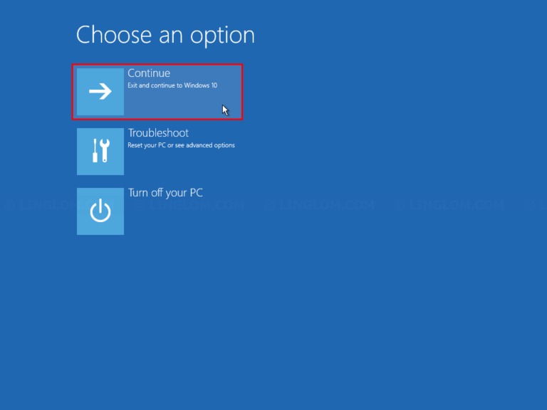 Reset Administrator password with Windows installation media