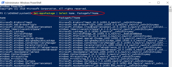 Remove built-in apps in Windows 10 - Linglom.com